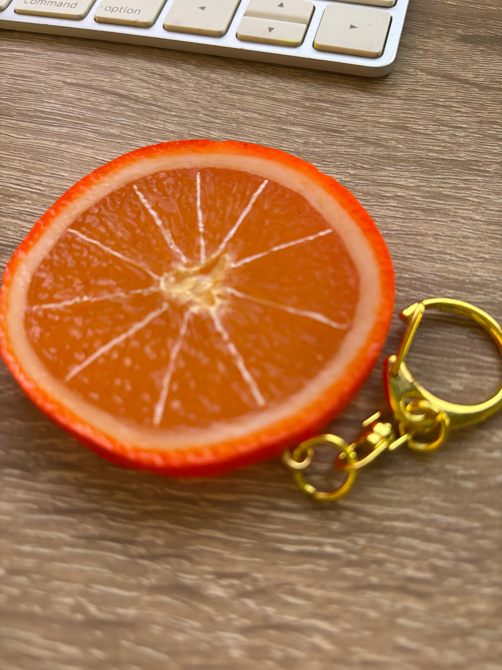 Orange Keychain Slice – P FACTORY