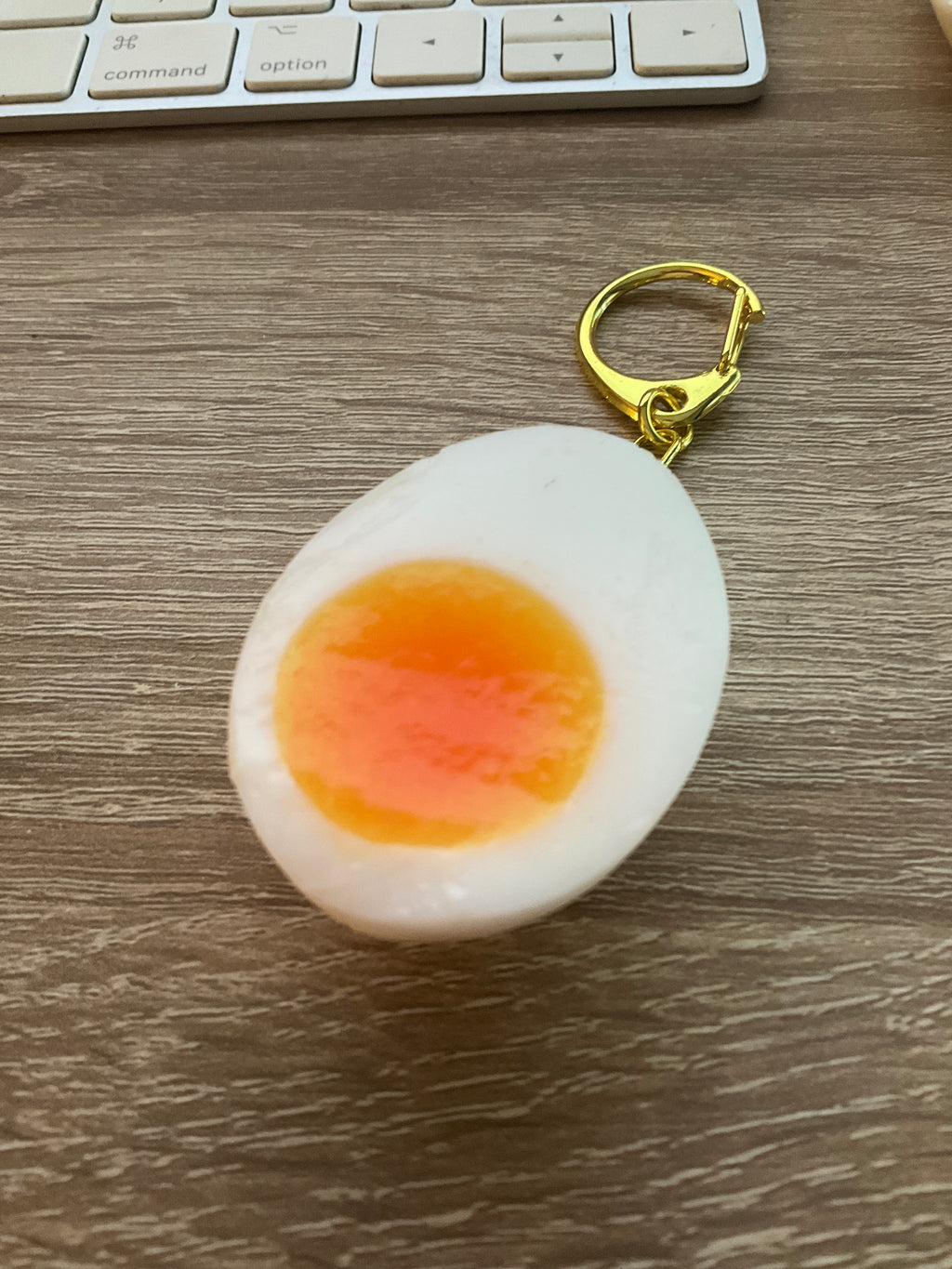 Boiled Egg Keychain – P FACTORY