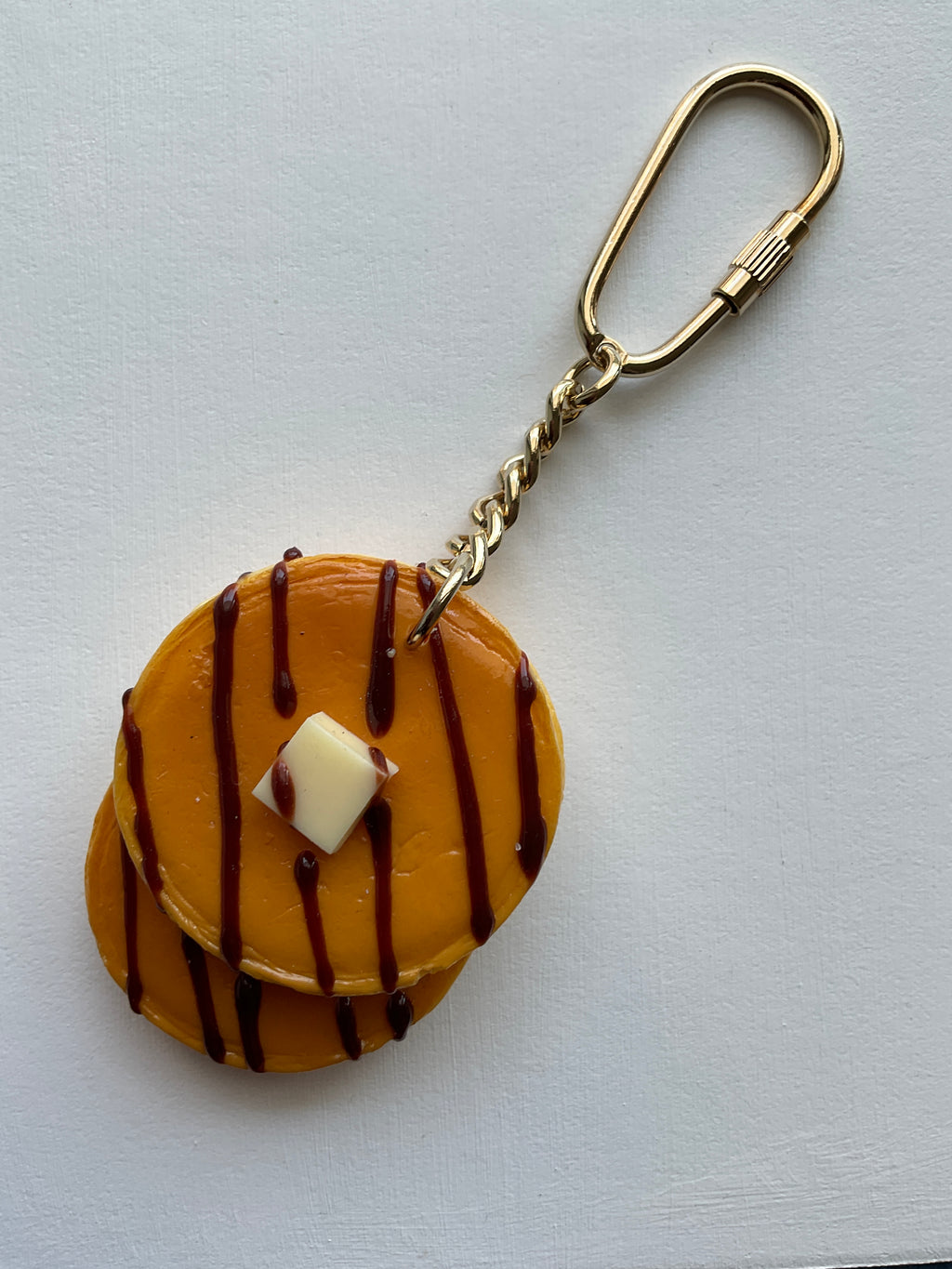 Pancake Keychain Chocolate – P FACTORY