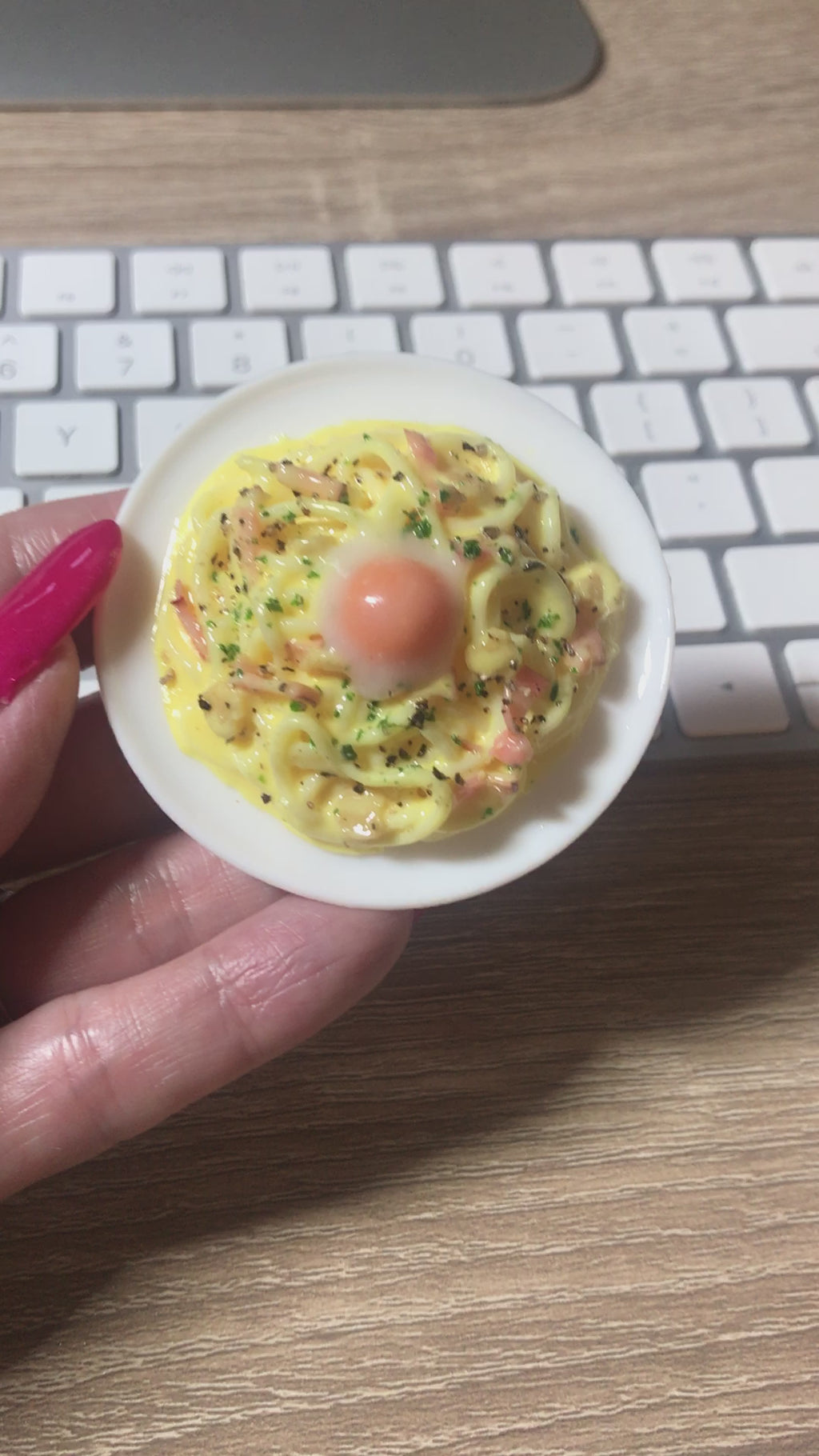 Spaghetti Carbonara Magnet – P FACTORY