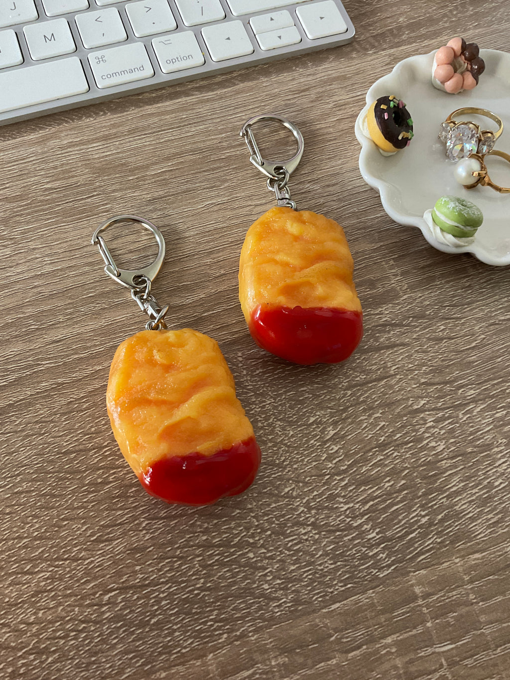 Chicken Nugget Keychain – P FACTORY