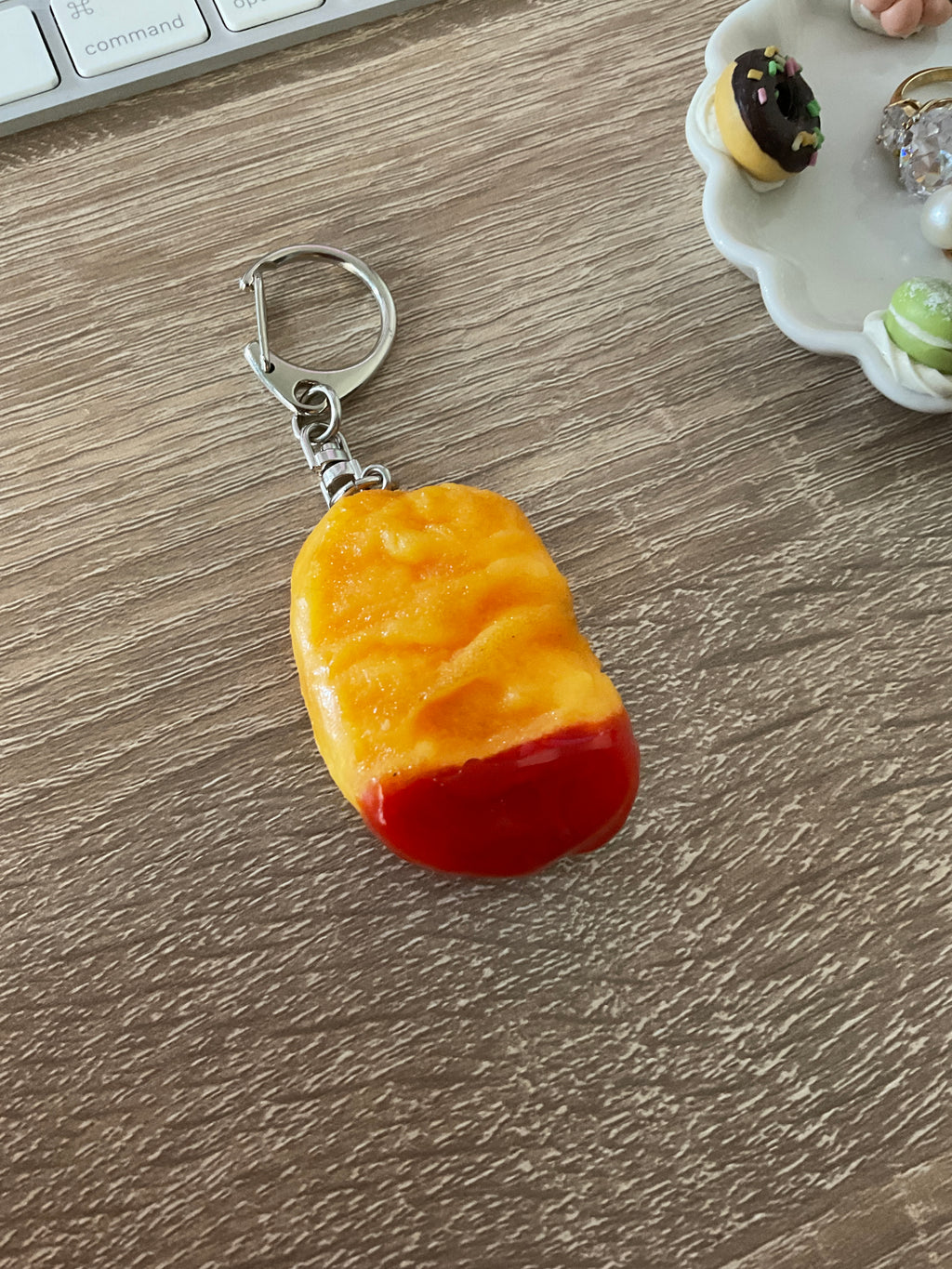 Chicken Nugget Keychain – P FACTORY