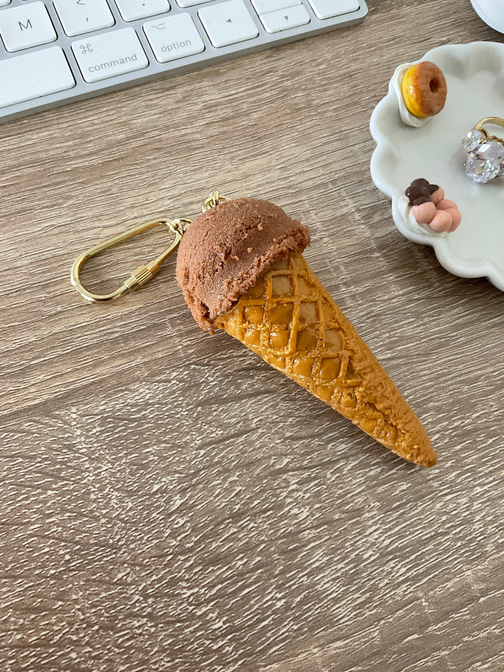 Ice Cream Keychain Chocolate – P FACTORY